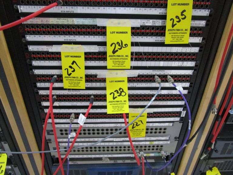 (1) AVP 36x2 Mid Size Full Normal Audio Patch Panels - Joseph Finn Co ...