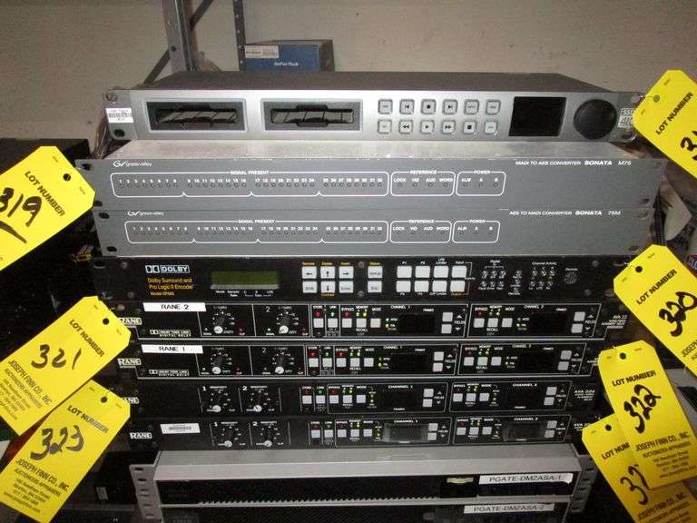 LOT (2) GVG 75M AES-Madi Converters - Joseph Finn Co., Inc.