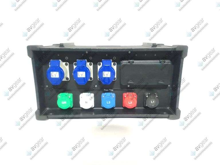 Indu Electric 400A AT-5WPT 6x330 Portable Power Distribution Unit ...