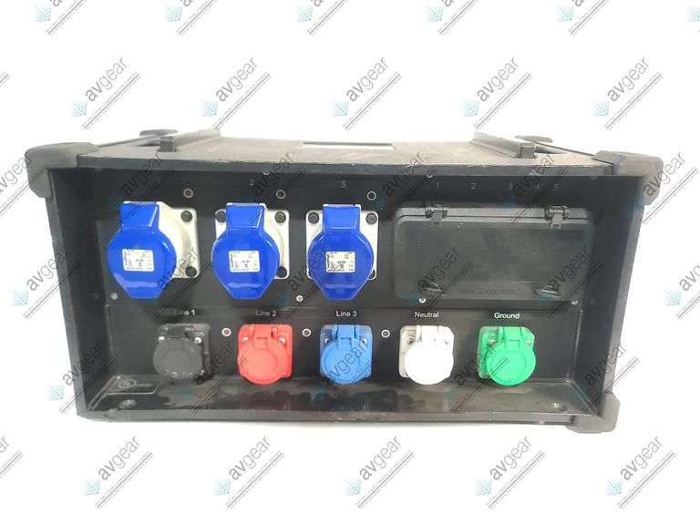 Indu Electric 400A AT-5WPT 6x330 Portable Power Distribution Unit ...