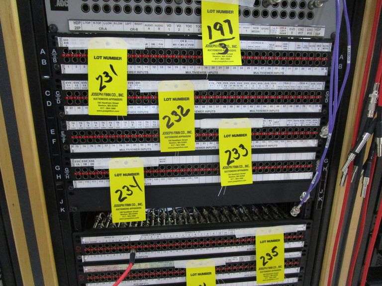 (1) AVP 36x2 Mid Size Full Normal Audio Patch Panels - Joseph Finn Co ...