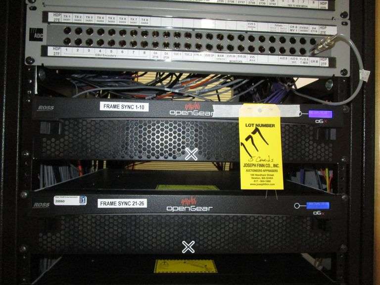 (1) Ross OGX Open Gear Tray w/ (6) 9922 FS Cards - Joseph Finn Co., Inc.