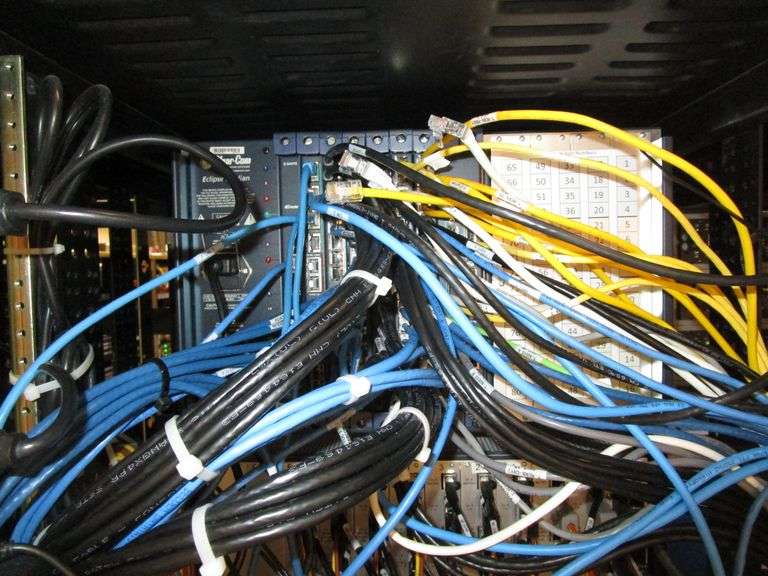 (1) ClearCom Eclipse HX Frame, Cat5 w/ E-IPA-32-HX, 32 Port IP Card, 64 ...