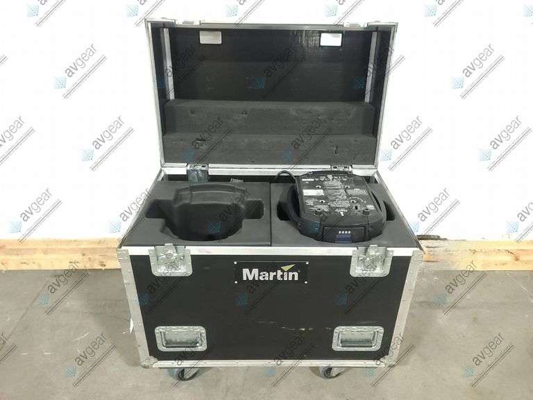 Martin MAC Axiom Hybrid Moving Light + Mounting Brackets w/ 2:1 Wheeled ...