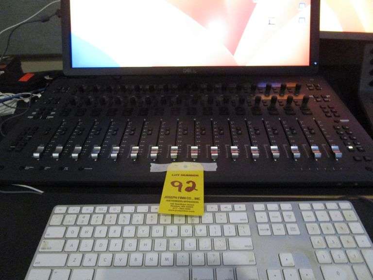 (1) Avid S3 Pro Tools Control Surface w/ Avid Pro Tools Dock - Joseph ...