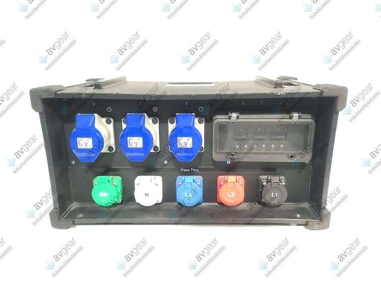 Indu Electric 400A AT-5WPT 6x330 Portable Power Distribution Unit ...