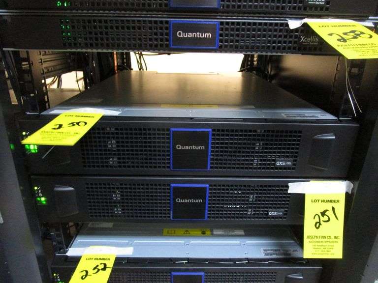 (1) Quantum QXS Hybrid Storage Frame, HB-1235, HDD, Part #9-06074-02 ...
