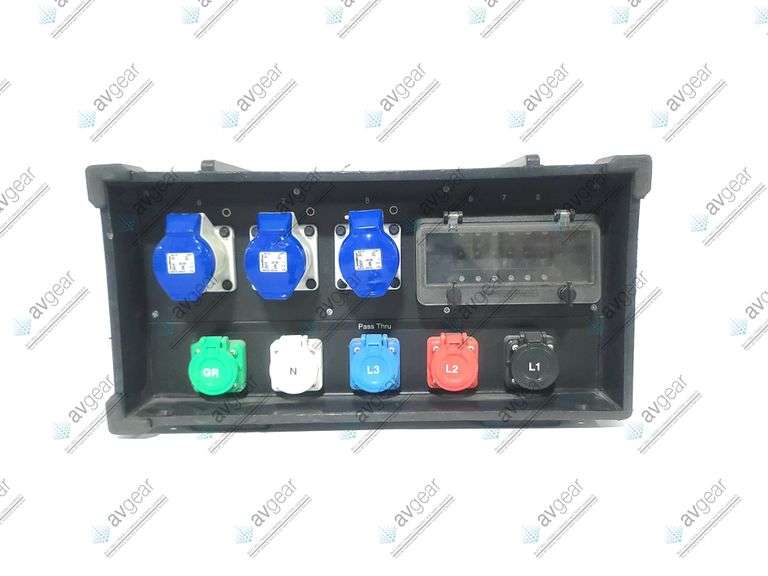 Indu Electric 400A AT-5WPT 6x330 Portable Power Distribution Unit ...