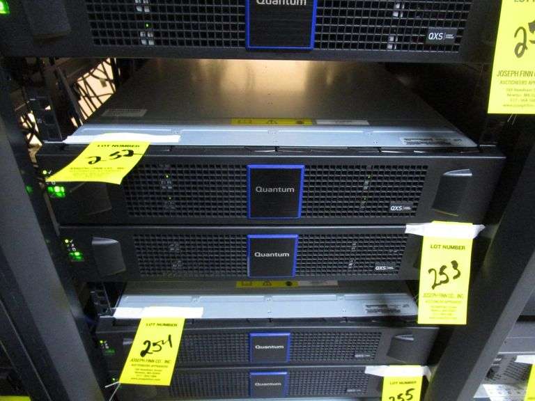 (1) Quantum QXS Hybrid Storage Frame, HB-1235, HDD, Part #9-06074-02 ...
