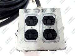 25'- Hubbell L5-30P 30A 125V to Edison Power Distribution Box - Joseph ...