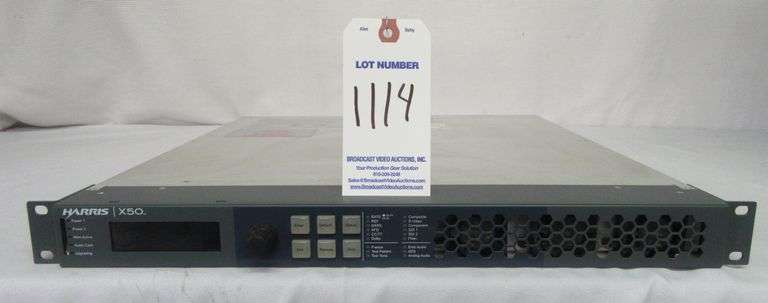 Harris Imagine X50-AV-2PS Intelligent Frame Synchronizer Up/Down Cross ...