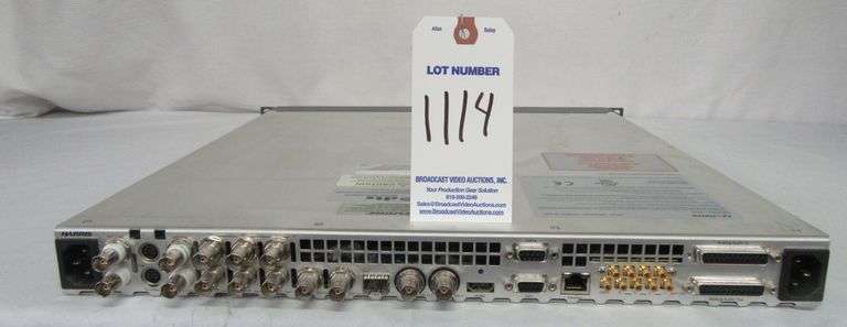 Harris Imagine X50-AV-2PS Intelligent Frame Synchronizer Up/Down Cross ...