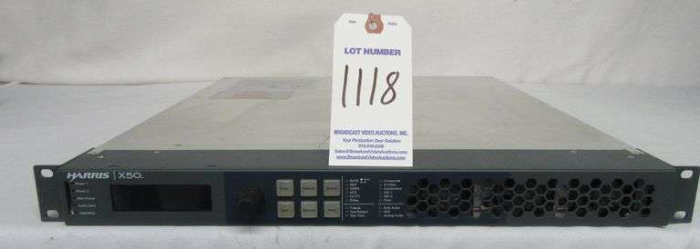 Harris Imagine X50-AV-2PS Intelligent Frame Synchronizer Up/Down Cross ...