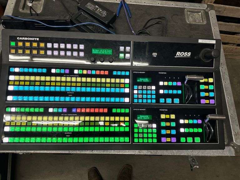 Ross Carbonite Black 2S Switcher w/Breakout Panel, Network Bridge ...