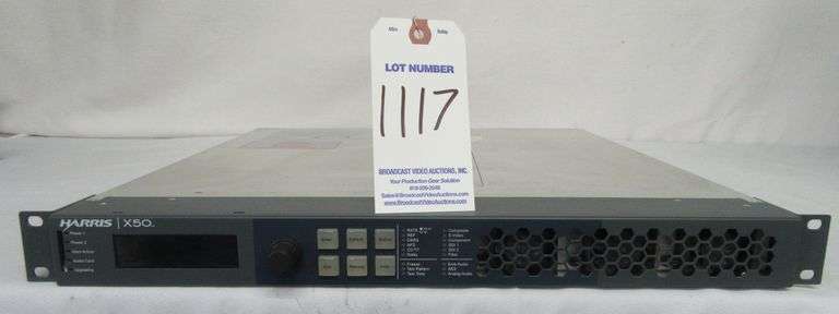 Harris Imagine X50-AV-2PS Intelligent Frame Synchronizer Up/Down Cross ...