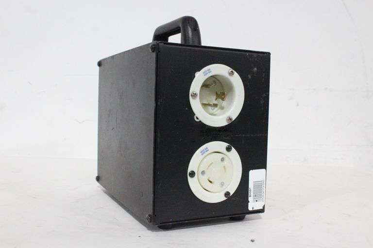 Boost Transformer w/ (1) Male HBL2625 Connector Port & (1) Female ...