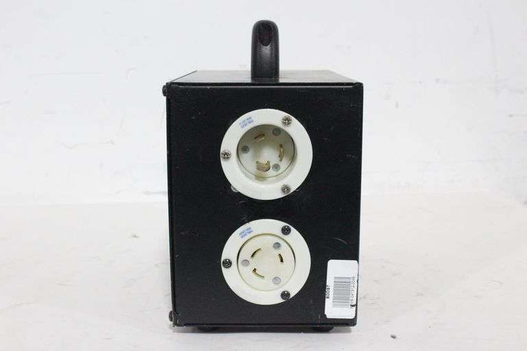 Boost Transformer w/ (1) Male HBL2625 Connector Port & (1) Female ...