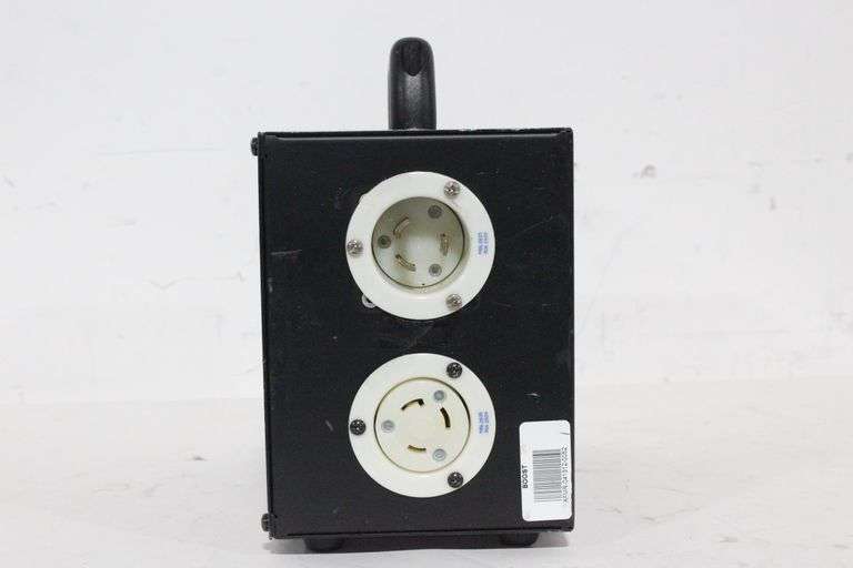 Boost Transformer w/ (1) Male HBL2625 Connector Port & (1) Female ...