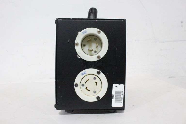 Boost Transformer w/ (1) Male HBL2625 Connector Port & (1) Female ...