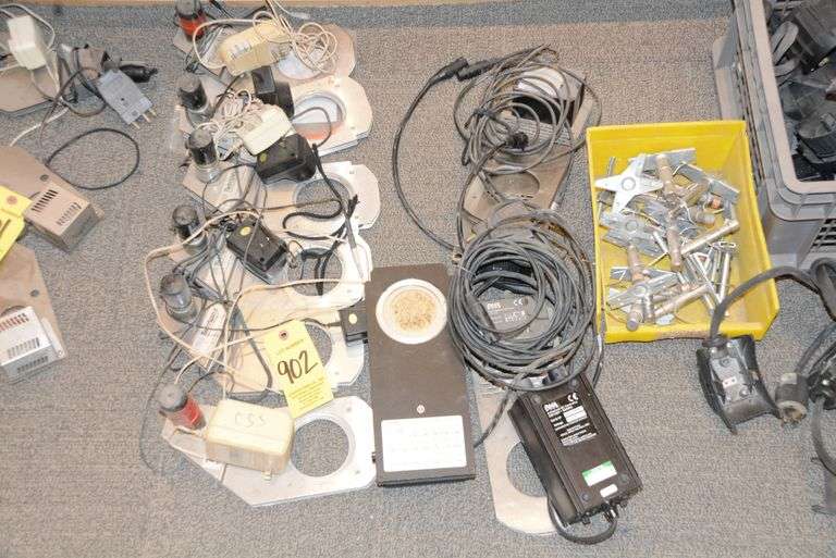 (6) Gam Twin Spin gobo rotator, (1) Apollo gobo rotator, (3) DHA gobo ...