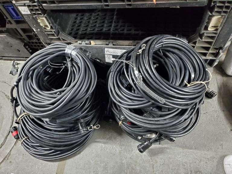 Lot of 2 x Socapex 7 Pin Motor Cable 25' - Representative Photo Only ...