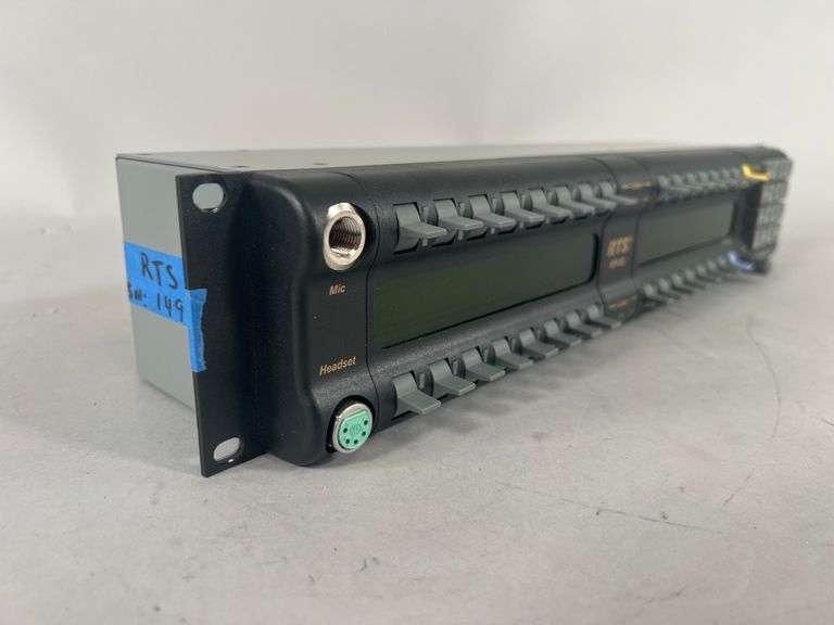 RTS KP-32 (Black) 32 Lever Rackmount Keypanel/ w power supply - Joseph ...