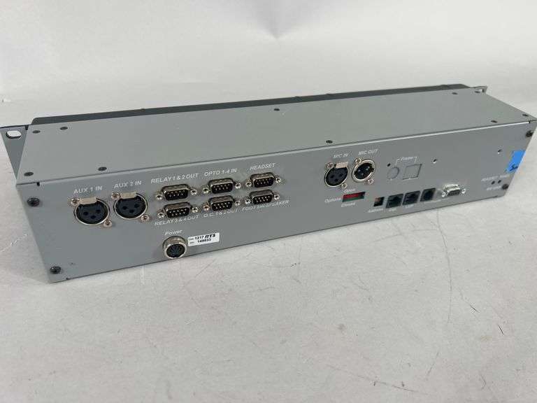 RTS KP-32 (Black) 32 Lever Rackmount Keypanel/ w power supply - Joseph ...