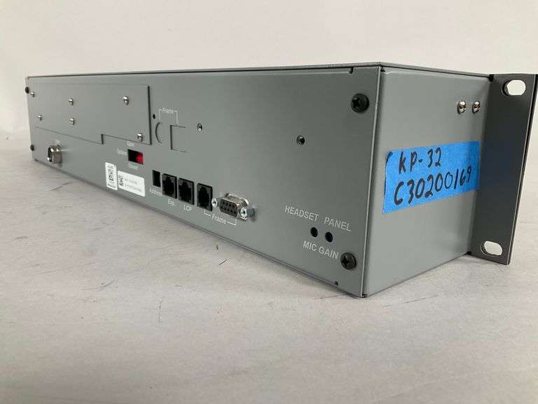 RTS KP-32 (Black) 32 Lever Rackmount Keypanel/ w power supply - Joseph ...