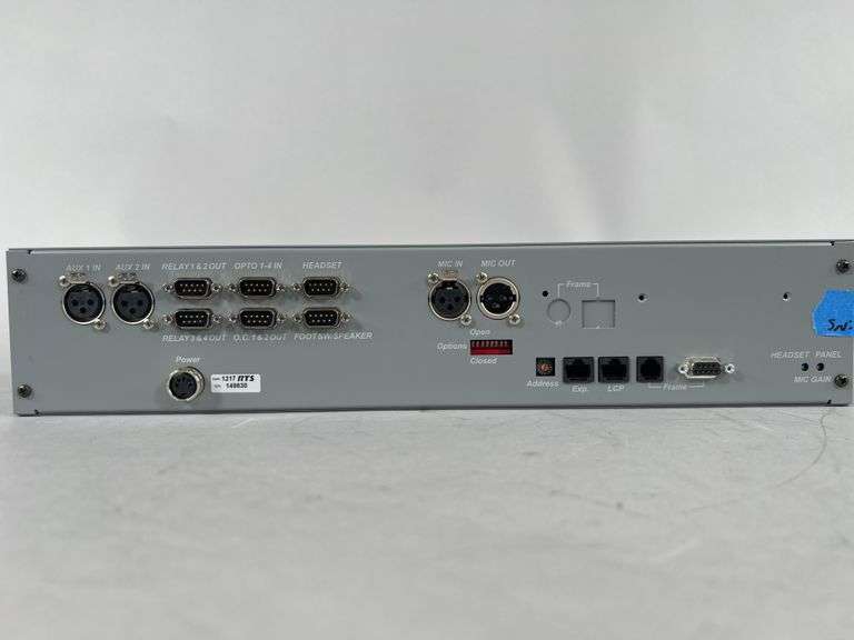 RTS KP-32 (Black) 32 Lever Rackmount Keypanel/ w power supply - Joseph ...