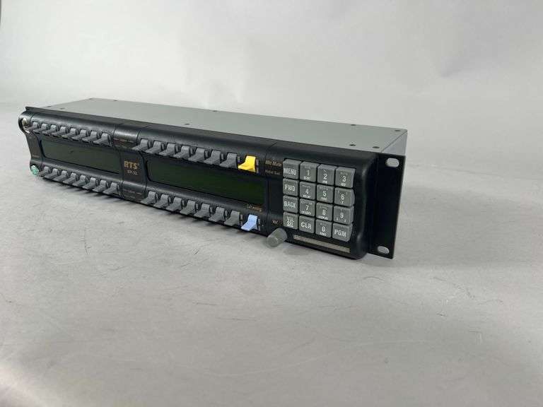 RTS KP-32 (Black) 32 Lever Rackmount Keypanel/ w power supply - Joseph ...