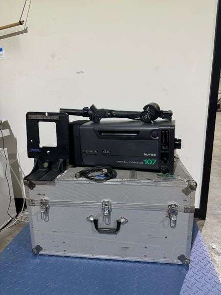 Fujinon UA107X8.4 BESM-T35 with full servo controls, sled, and case ...