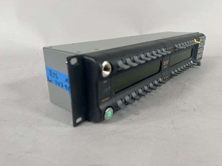 RTS KP-32 (Black) 32 Lever Rackmount Keypanel/ w power supply - Joseph ...