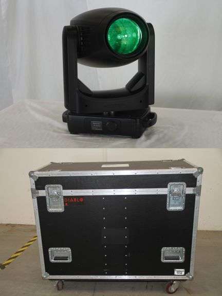 Ayrton Diablo Profile 300W Moving Head Light w/ Wheeled Hard Case ...