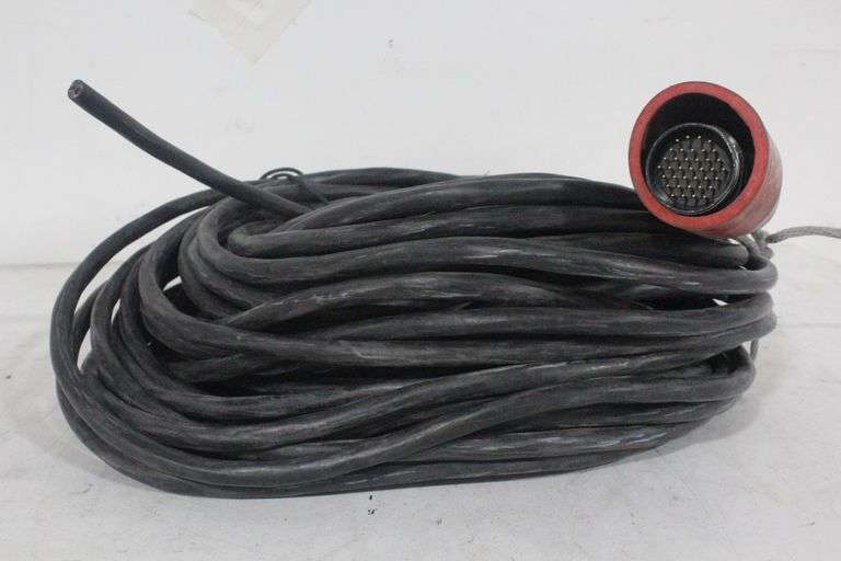 120' Bare End Cable w/ 37-Pin Circular Connector - Joseph Finn Co., Inc.