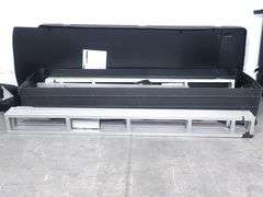 Da-Lite 12'x21' Fastfold Front Projection Screen w/ Frame and Legs in ...