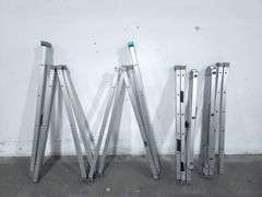 Da-Lite 7'x12' Fastfold Screen and Dress Kit w/ Frame, Legs, Front and ...