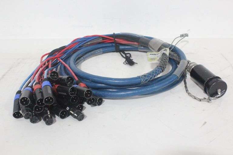 15' Audio Cable w/ Whirlwind W2IF 61-Pin Inline Female Connector- (20 ...