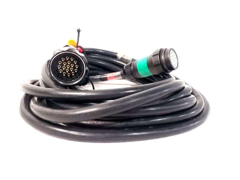 25' 600V Audio Cable - 19-Pin Socapex Male to 19-Pin Socapex Female ...