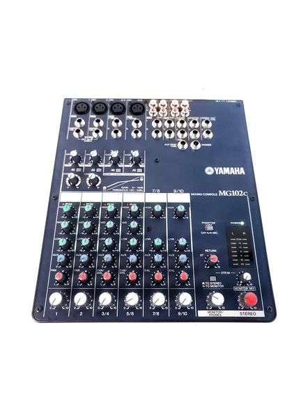 Yamaha MG102c 10-Channel Mixing Console w/ PSU - Joseph Finn Co., Inc.