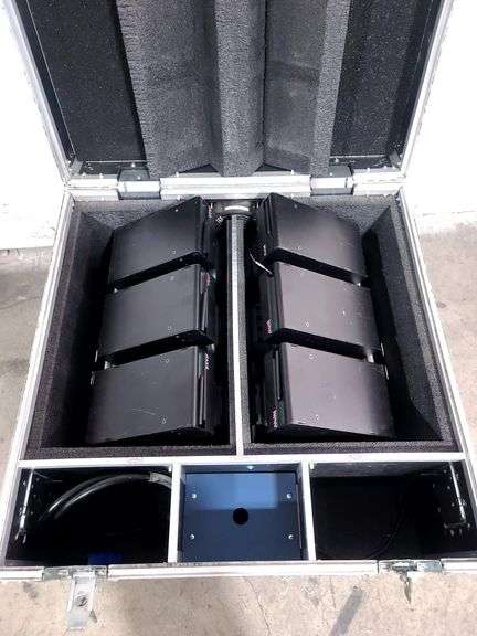 (6) Chroma-Q CHCCRGBA Color Charge Battery-Powered RGBA LED Fixtures w ...