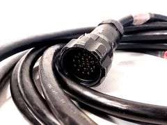 25' 600V Audio Cable - 19-Pin Socapex Male to 19-Pin Socapex Female ...