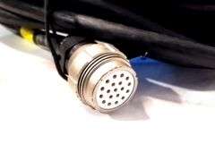 100' 600V 16 AWG Audio Cable w/ 19-Pin Socapex Male to Female ...