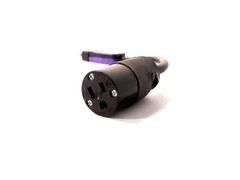 15A 250V/20A 125V Stage Pin (Male) to Edison (Female) Converter Cable ...