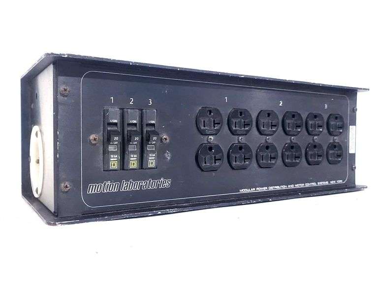 Motion Laboratories 1111-MM-D6 Breakered Stringer w/ L6-20P and L6-20R ...