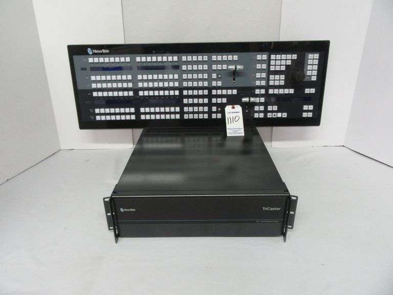 NewTek Tricaster TC1 + TC1 2 Stripe Large Control Panel Video Switcher ...