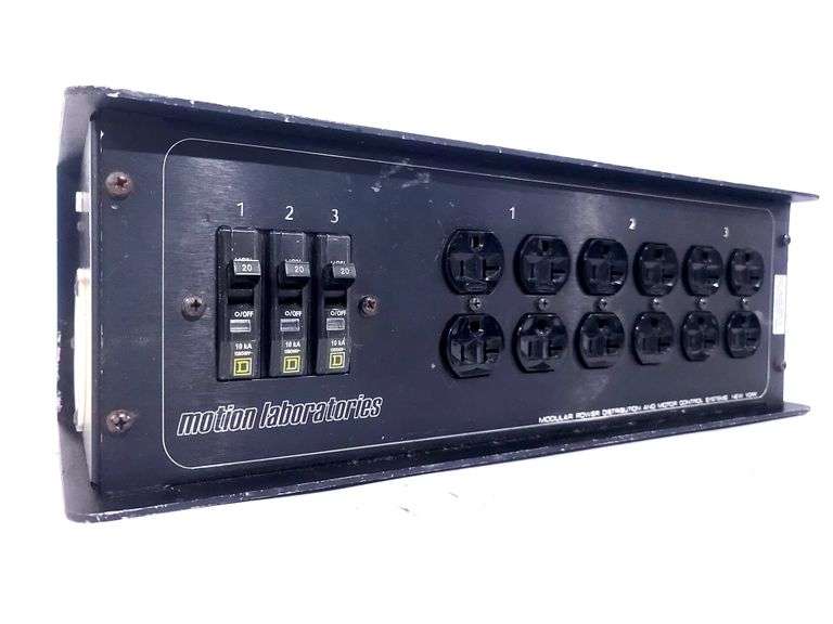 Motion Laboratories 1111-MM-D6 Breakered Stringer w/ L6-20P and L6-20R ...