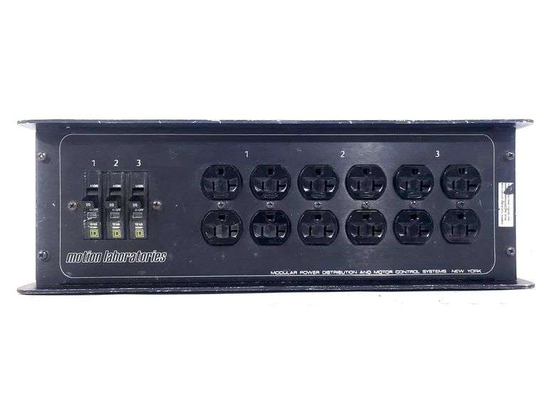 Motion Laboratories 1111-MM-D6 Breakered Stringer w/ L6-20P and L6-20R ...