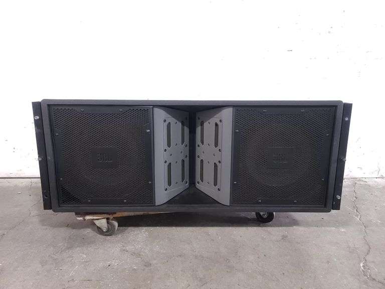 JBL Vertec VT4888 3-Way Passive Line Array Speaker w/ Wheeled Cart and ...