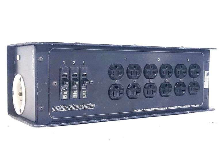 Motion Laboratories 1111-MM-D6 Breakered Stringer w/ L6-20P and L6-20R ...