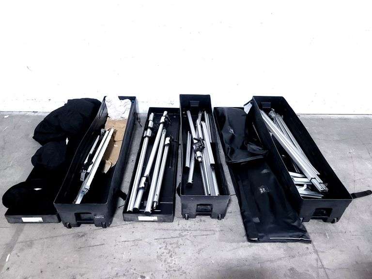 Da-Lite 7.5x13.3' Fast-Fold NXT Projection Screen Kit w/ Front & Rear ...